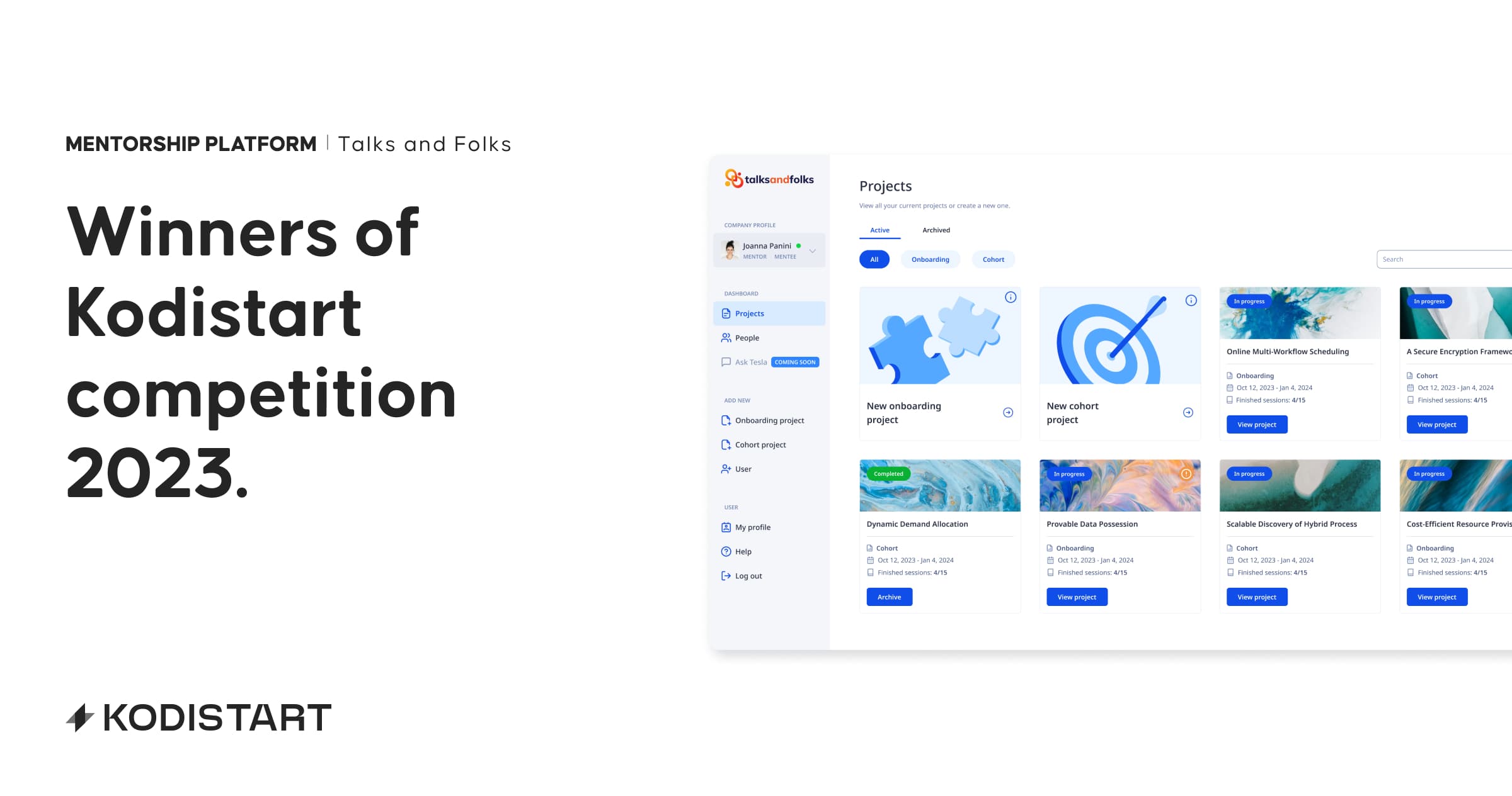 Kodistart winners 2023 | Kodius